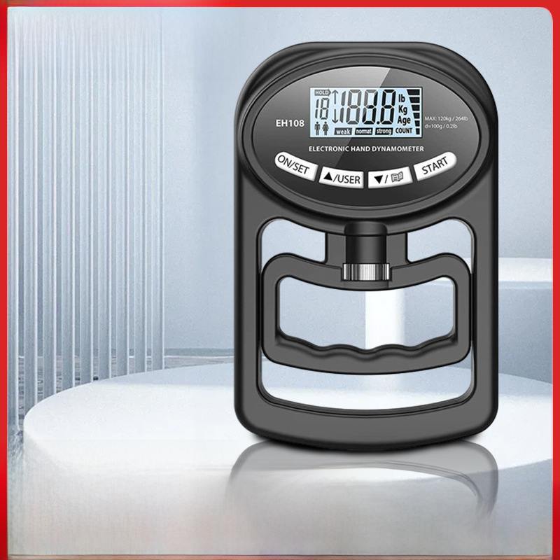 Adjustable Electronic Grip Strengthener Force Measurement Device For ...