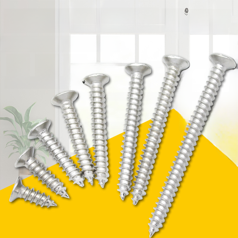 Jinrongda hardware plus hard stainless steel 4*16 self-tapping screws ...