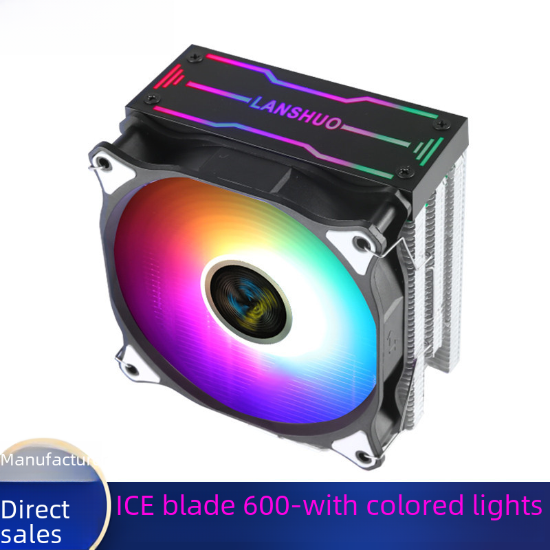 纯铜热管CPU散热器1200AMD1700台式电脑通用X79 X99 2011散热风扇